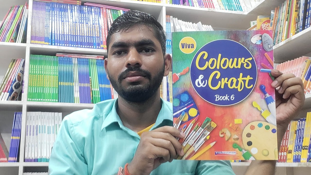 Viva Publication Colour & Craft Drawing Book For Class 6th Full Review ...