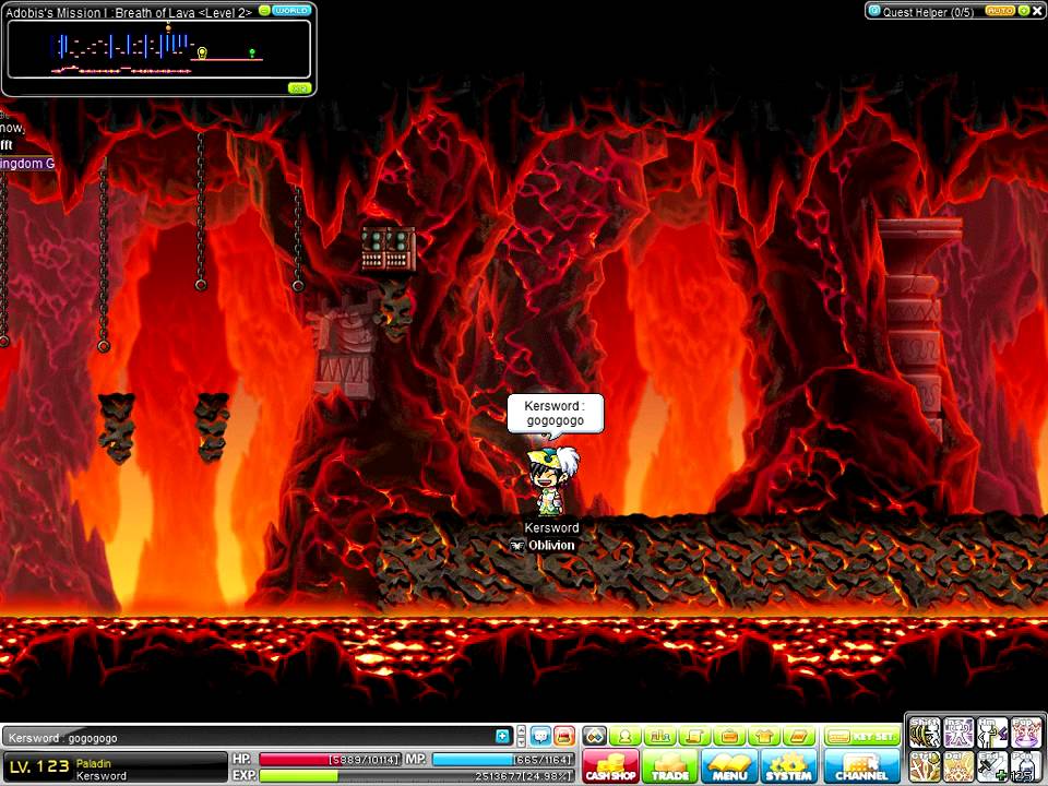 Maplestory - Zakum Jump Quest.. soo close - YouTube