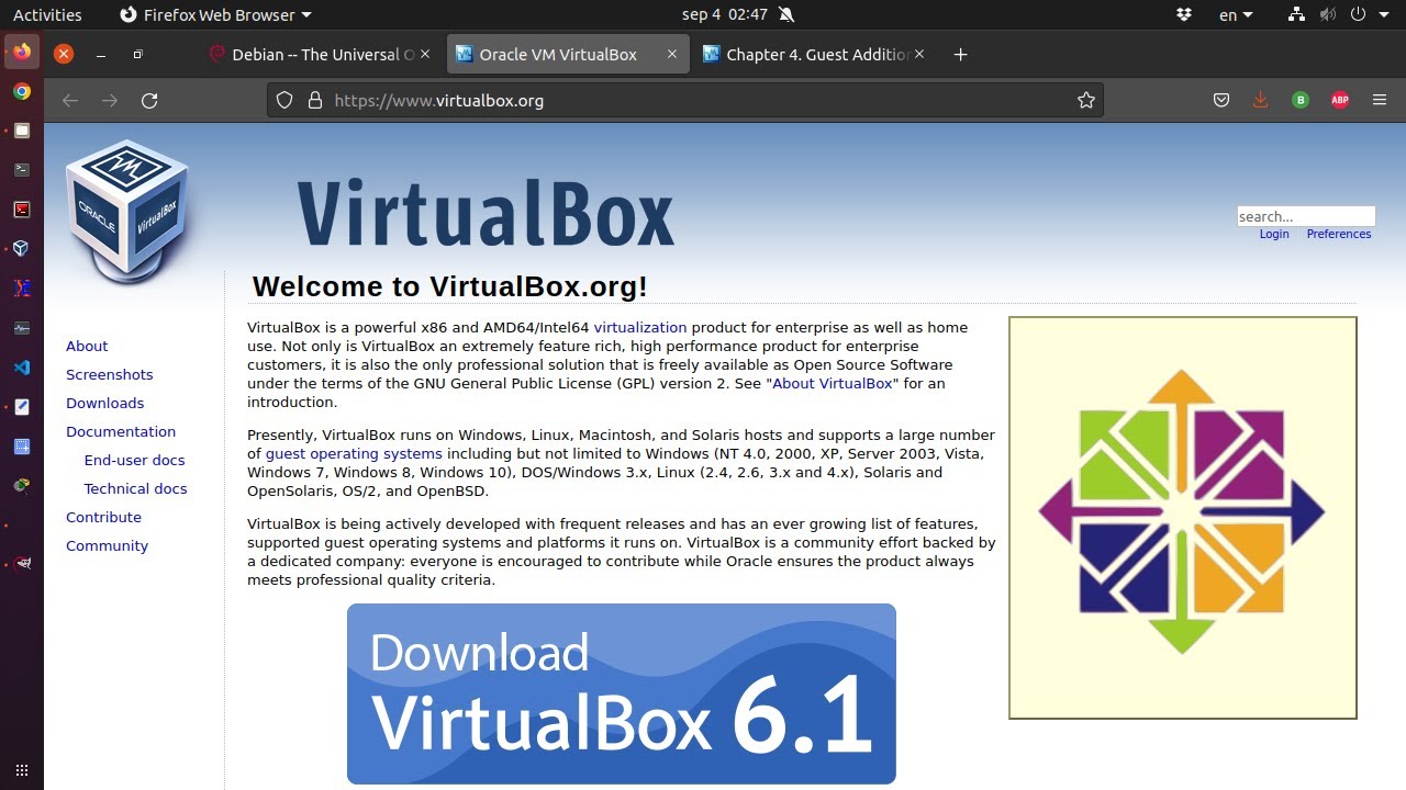 Instalación de VirtualBox Guest Additions en CentOS Stream 9 - YouTube