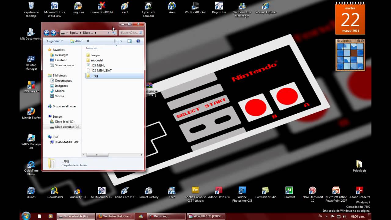 Wood R4 - Jugar Pokemon Black & White EN ESPAÑOL en la R4 [TUTORIAL ...