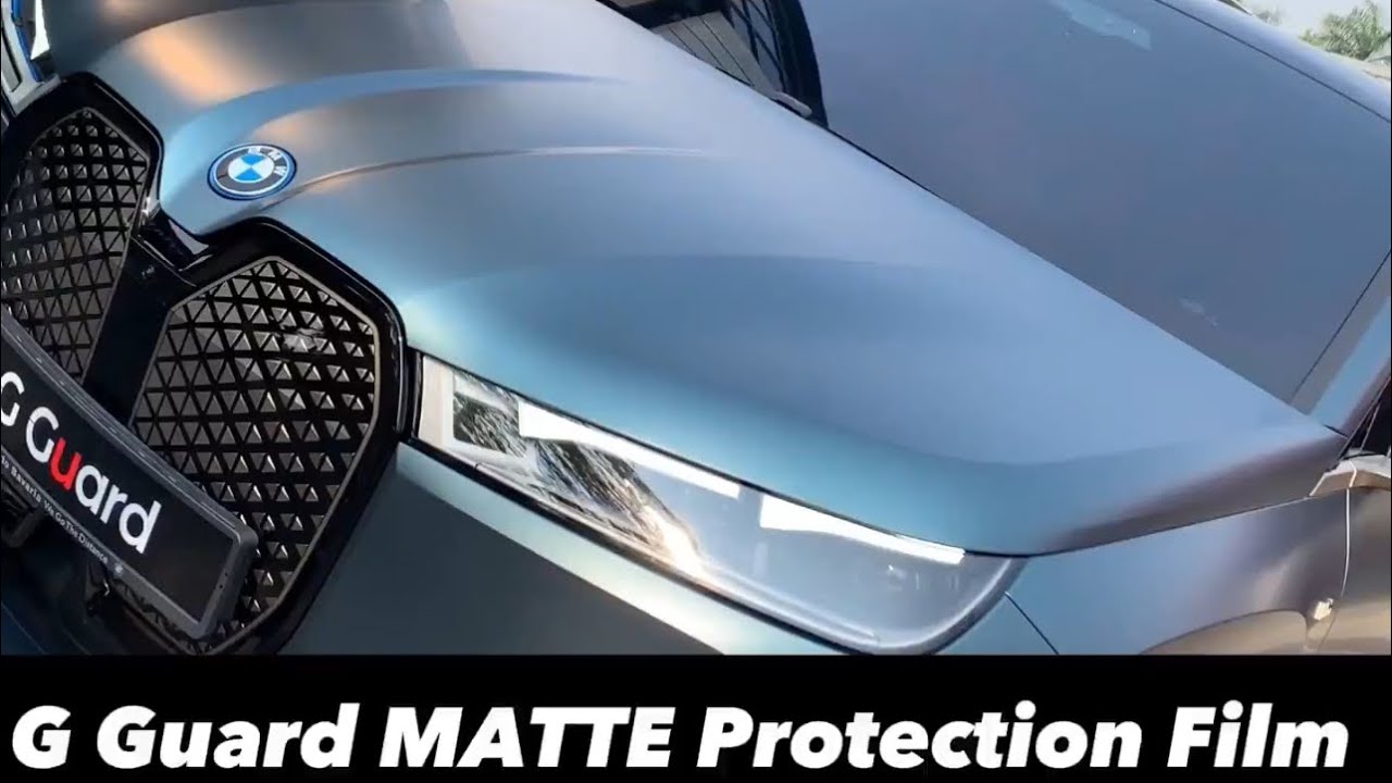 2023 BMW IX M60 has chosen and protected with G Guard MATTE (8 mils ...