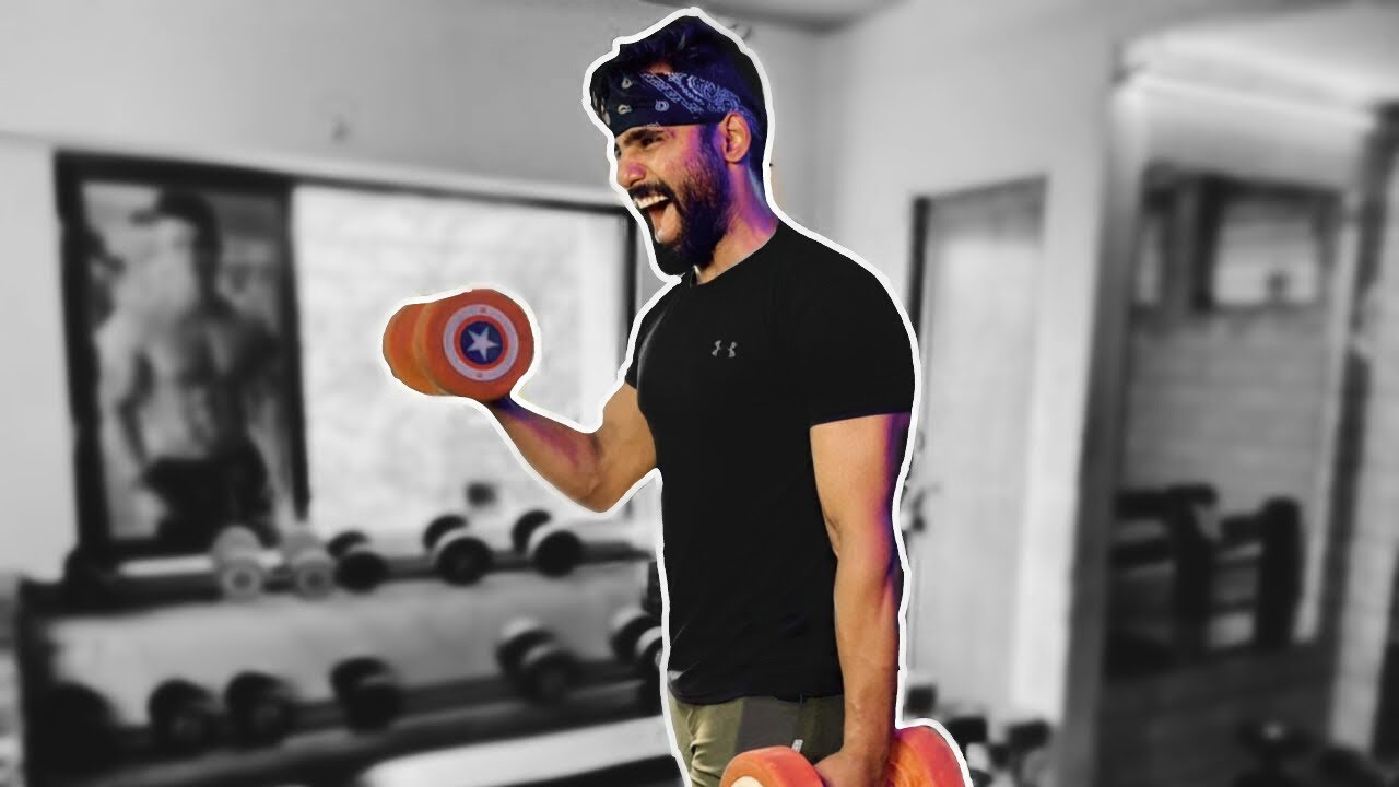 Full Biceps and Triceps Workout Session!! Importance Of Protien In Our Daily Life - YouTube