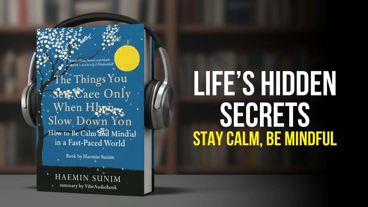 The Things YOU CAN SEE Only When You SLOW DOWN Audiobook Summary in ...
