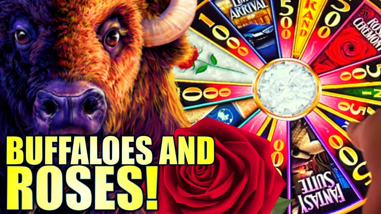 BUFFALOES & ROSES! 🦬🌹 I GO ON A HOT DATE!? BUFFALO Slot Machine ...