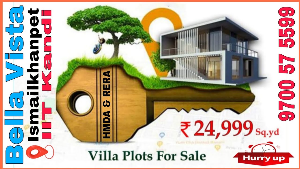 Bella Vista | HMDA,RERA Villa Plots | Nanded Hwy | Nr IIT Kandi ...