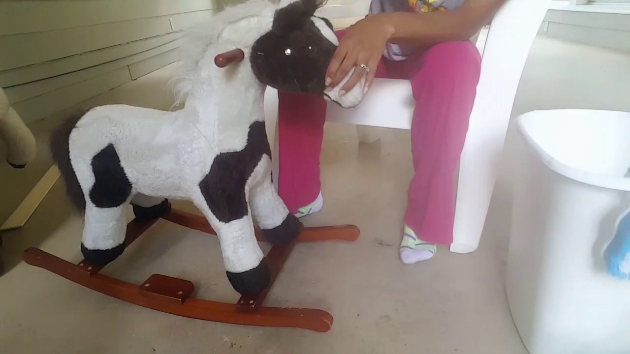 How to clean stuffed cloth animal toys - YouTube