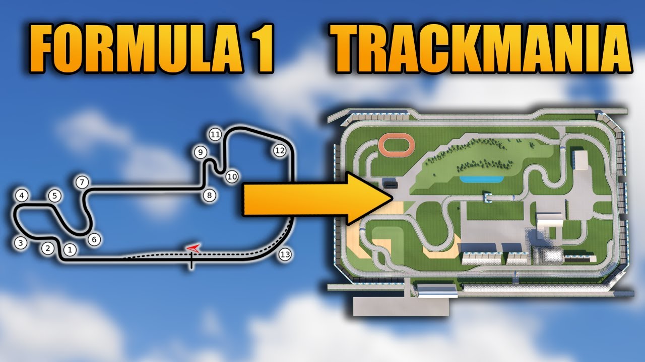 They Recreated F1 Tracks in Trackmania - YouTube