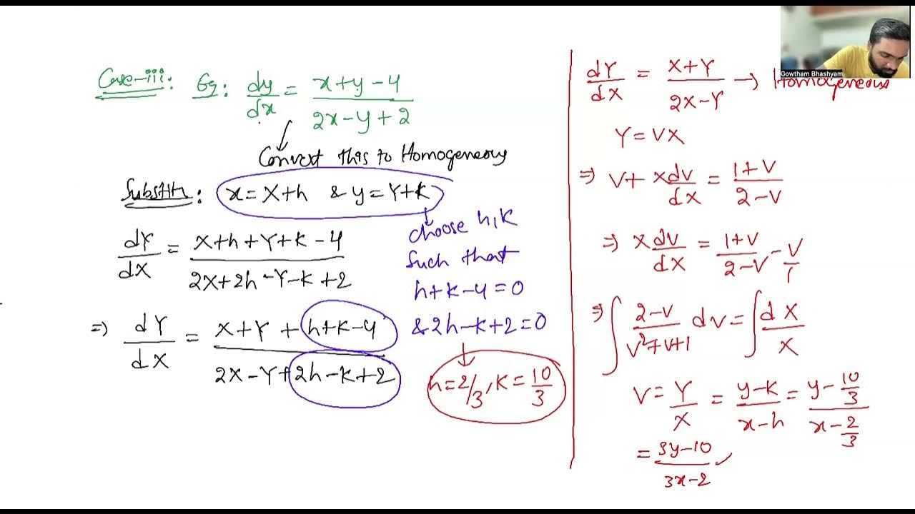 Differential equations 3 - YouTube