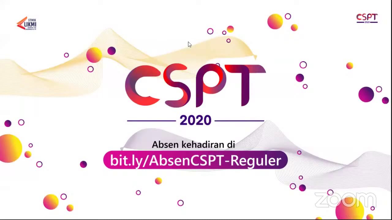 CSPT STMIK LIKMI, Kelas Reguler. Hari Pertama - YouTube