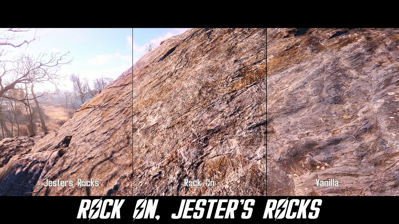 Fallout 4 Mods: Rock On, Jester's Rocks - YouTube