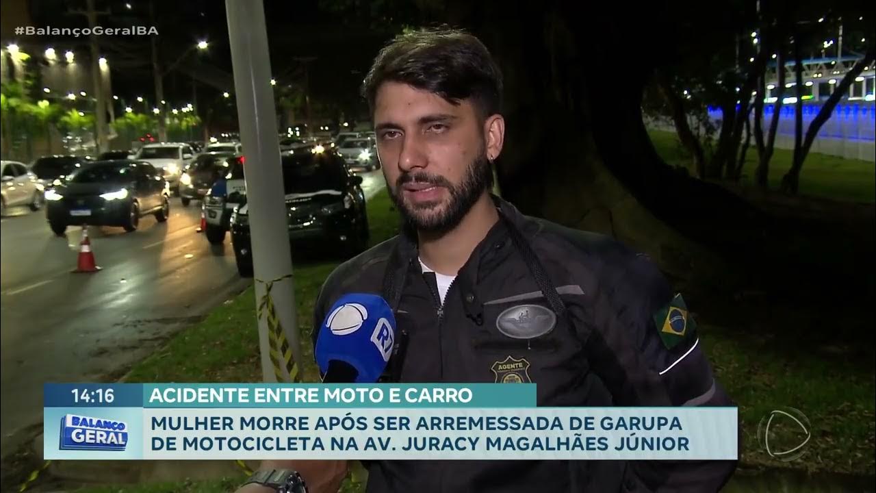ACIDENTE: MULHER MORRE APÓS SER ARREMESSADA DE GARUPA DE MOTOCICLETA NA AV. JURACY MAGALHÃES ...