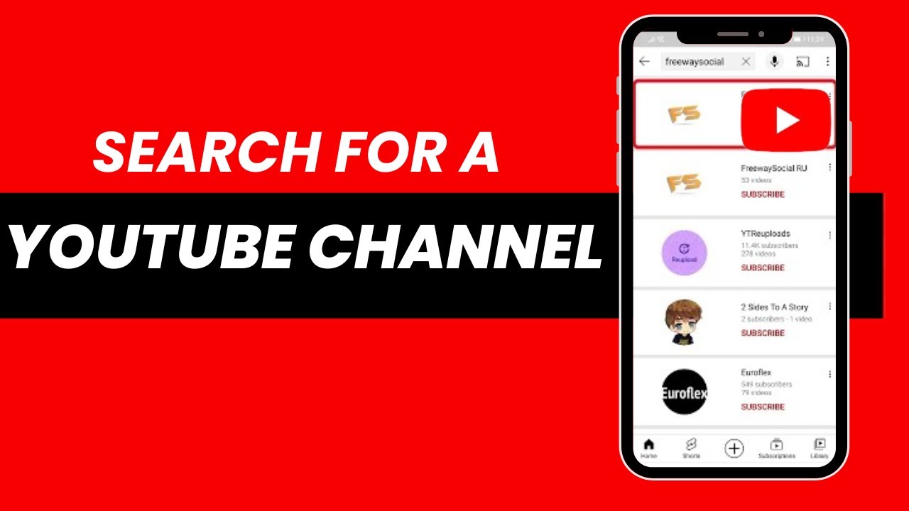 How To Search for a YouTube Channel - YouTube