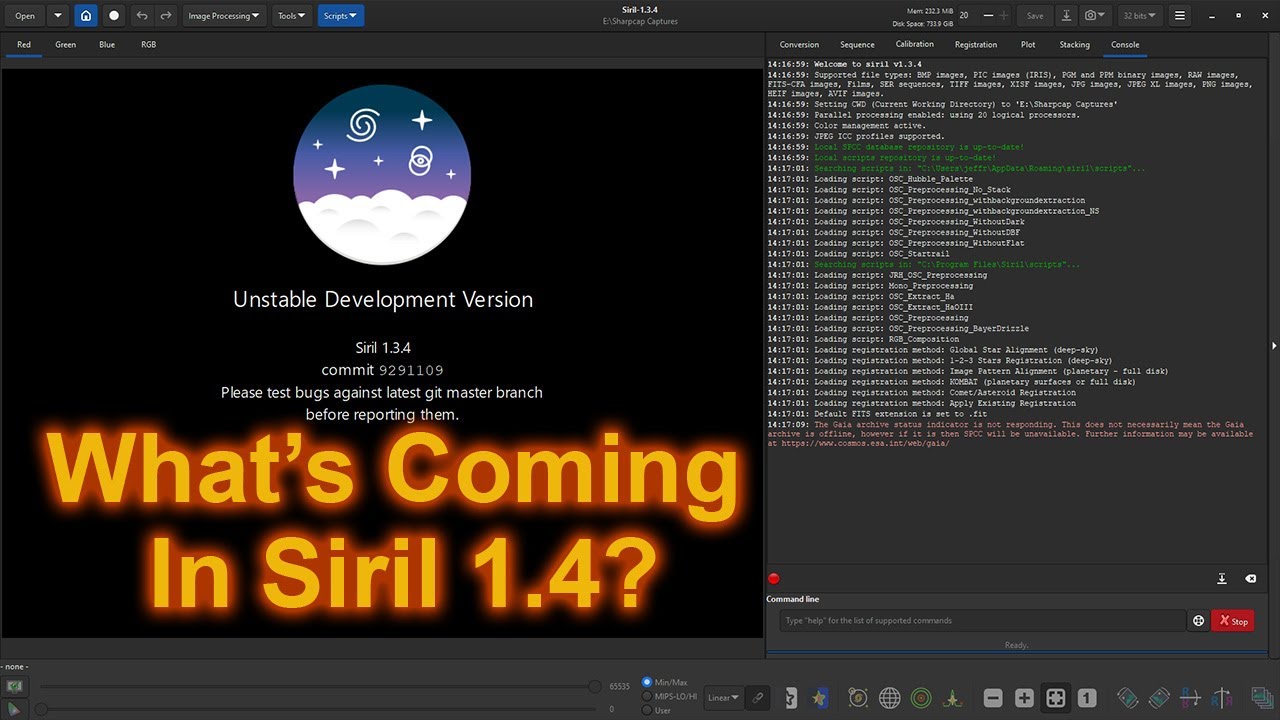What's Coming in Siril 1.4... - YouTube