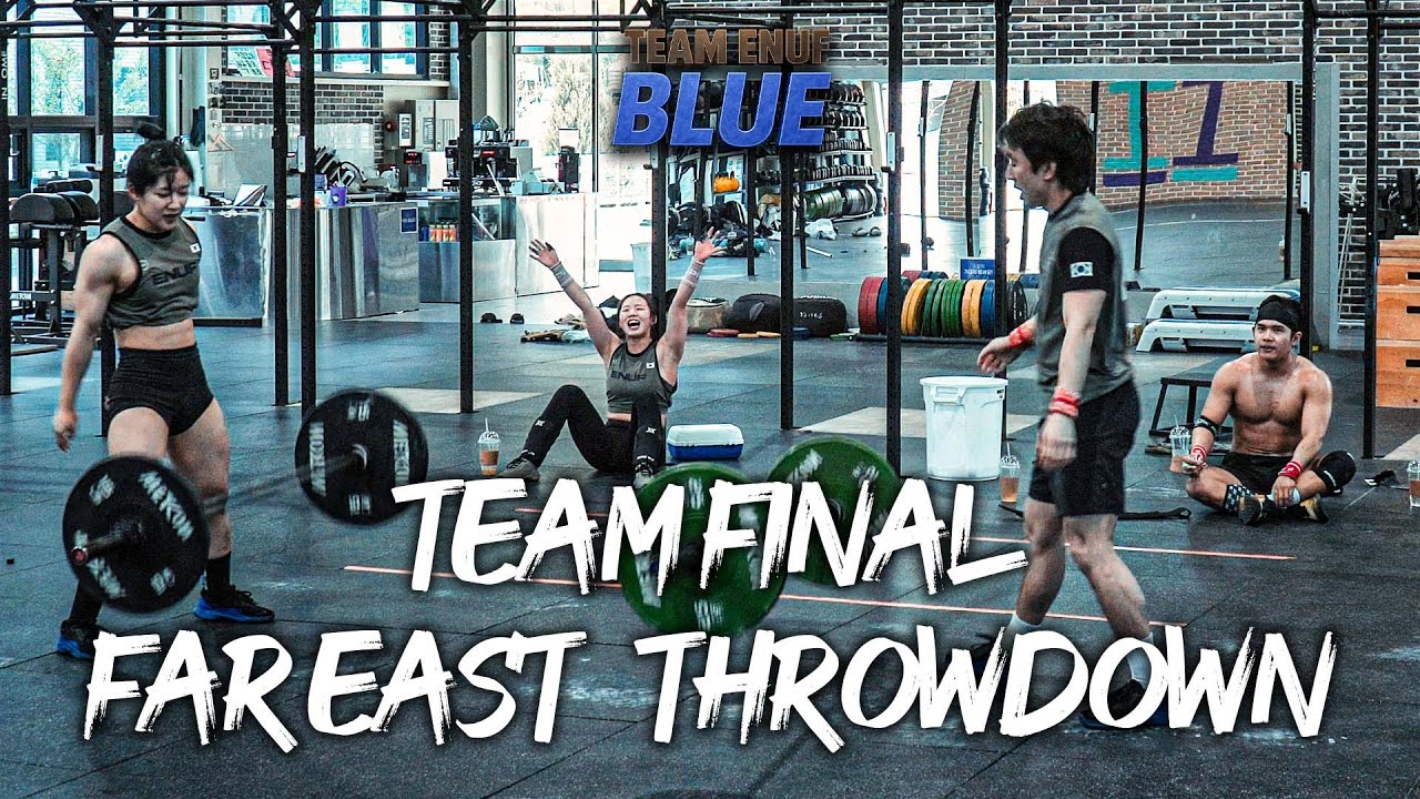 [TEAM BLUE] ep.05 단 한번씩의 측정으로 파이스트 본선 진출한 팀 I CrossFit Team WOD ...