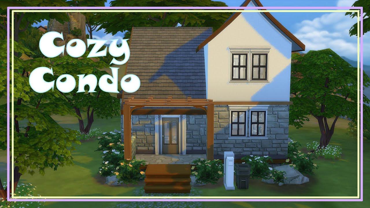 The Sims 4 | Cozy Condo | House Build - YouTube