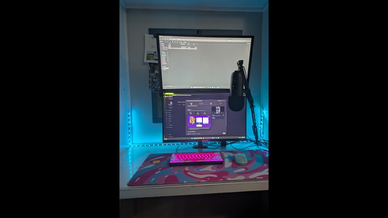 ASMR ROOM And GAMING SETUP TOUR - YouTube