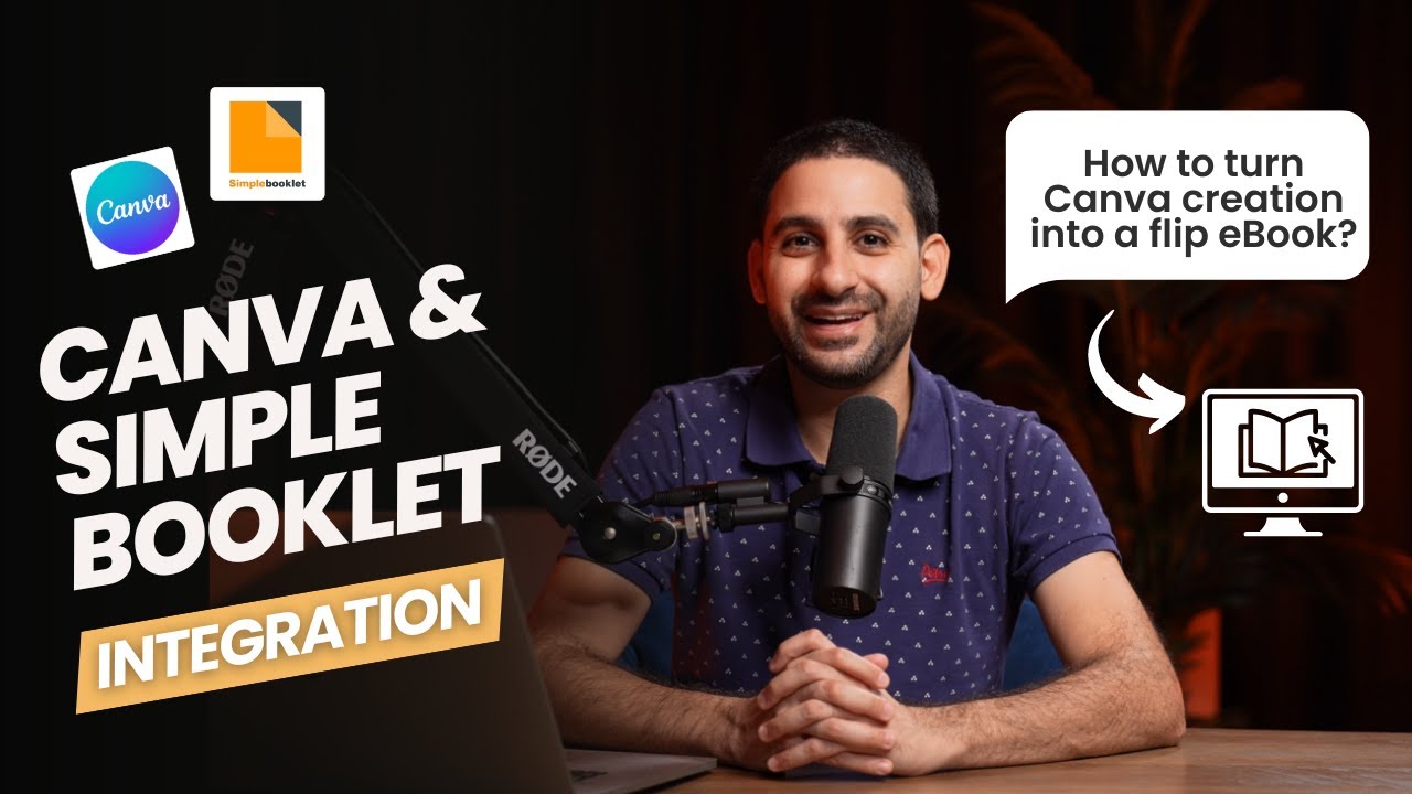 🔗 Canva & Simple Booklet Integration: How To Create Flip eBook On Canva - YouTube