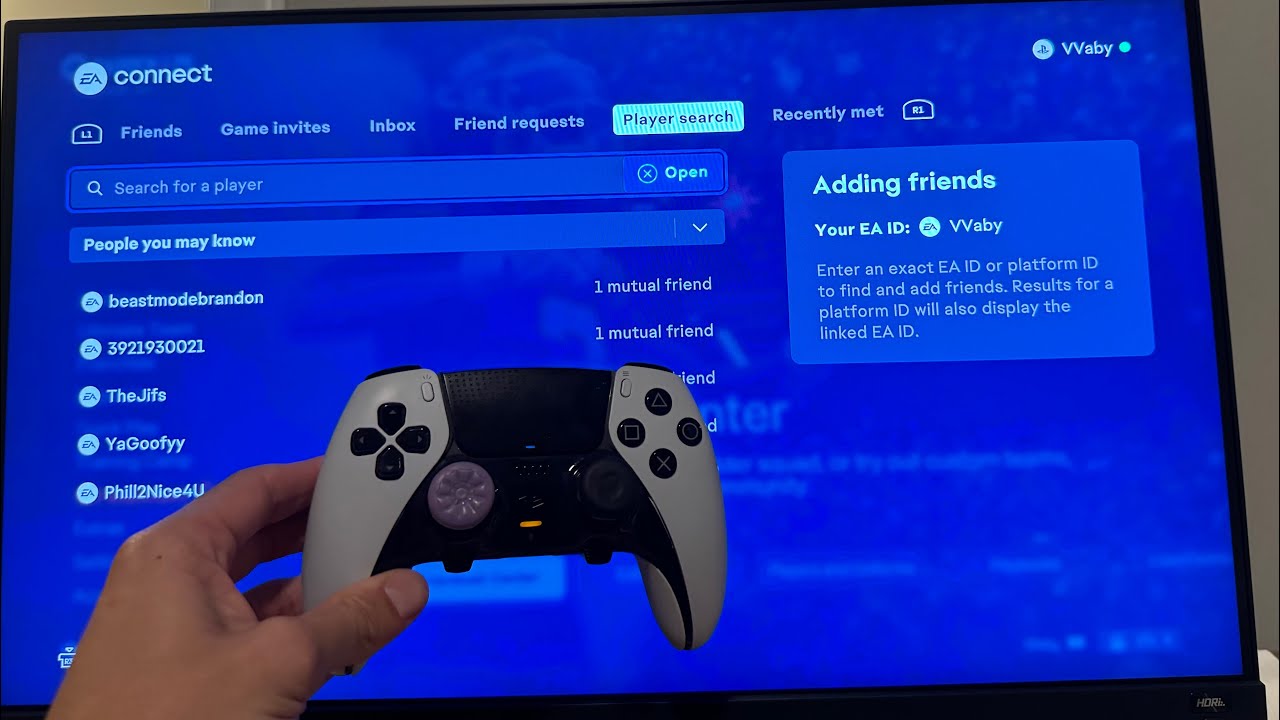 Madden 25: How to Add Cross-Platform Friends Tutorial! (PS5 & Xbox ...