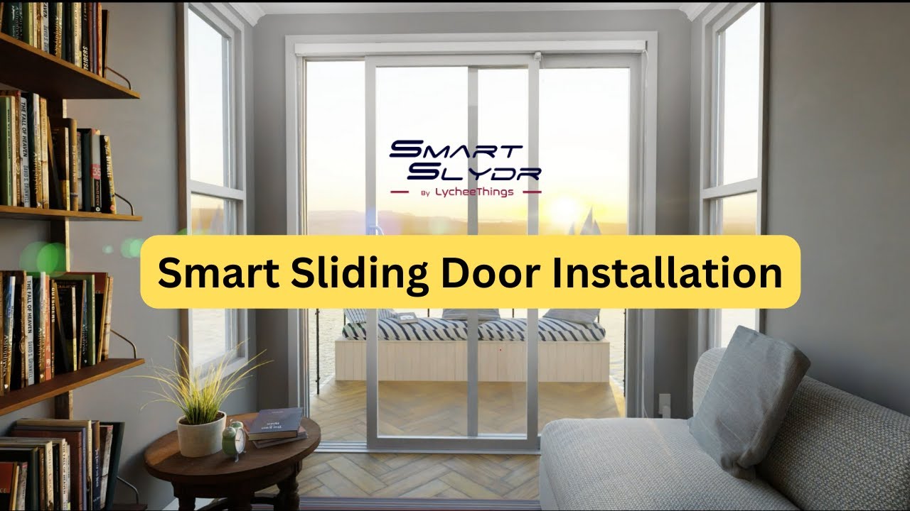 SmartSlydr - Easy DIY Smart Sliding door Installation - YouTube