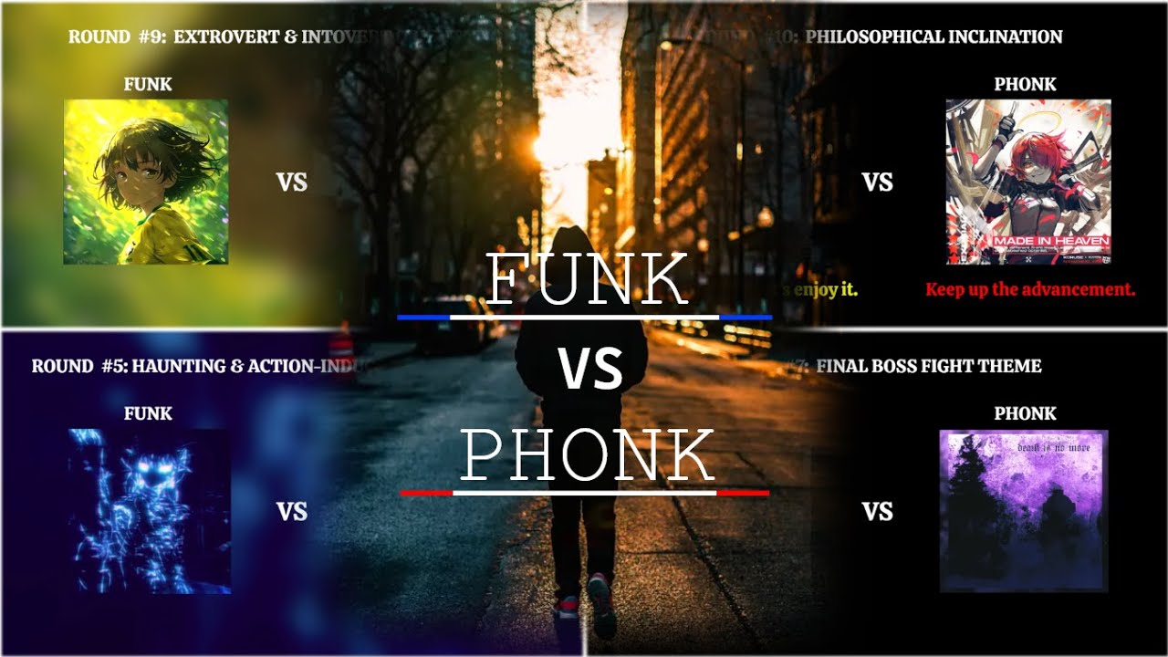 Funk vs Phonk – Comparison by examples - YouTube