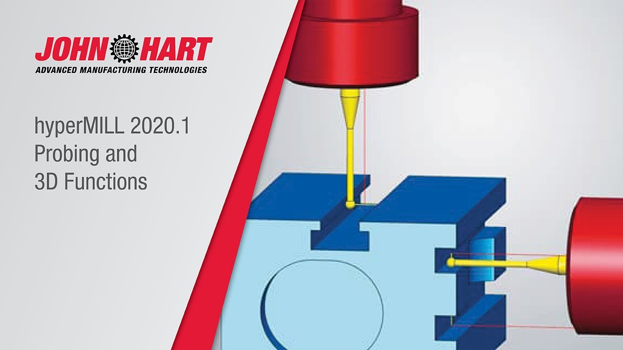 hyperMILL 2020.1 New Functions - Probing and 3D Functions - YouTube