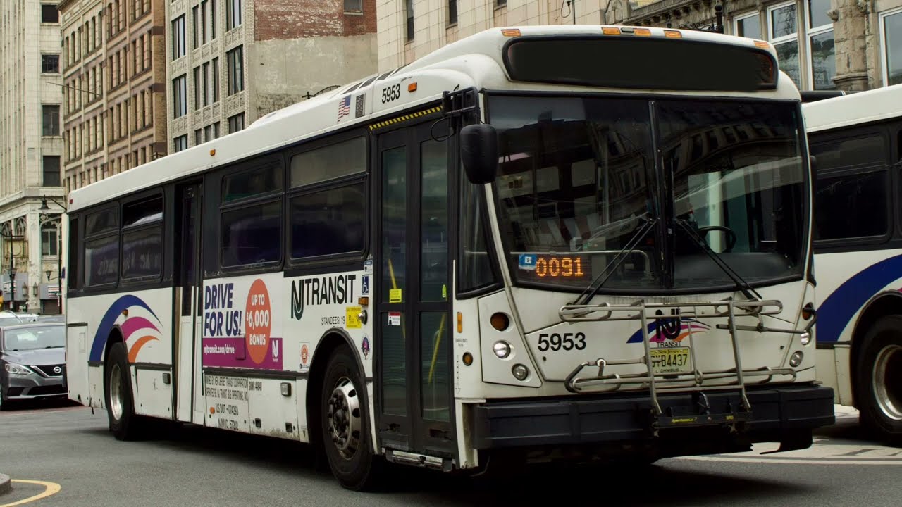 NJ Transit 2011 NABI 416.15 #5955 - YouTube