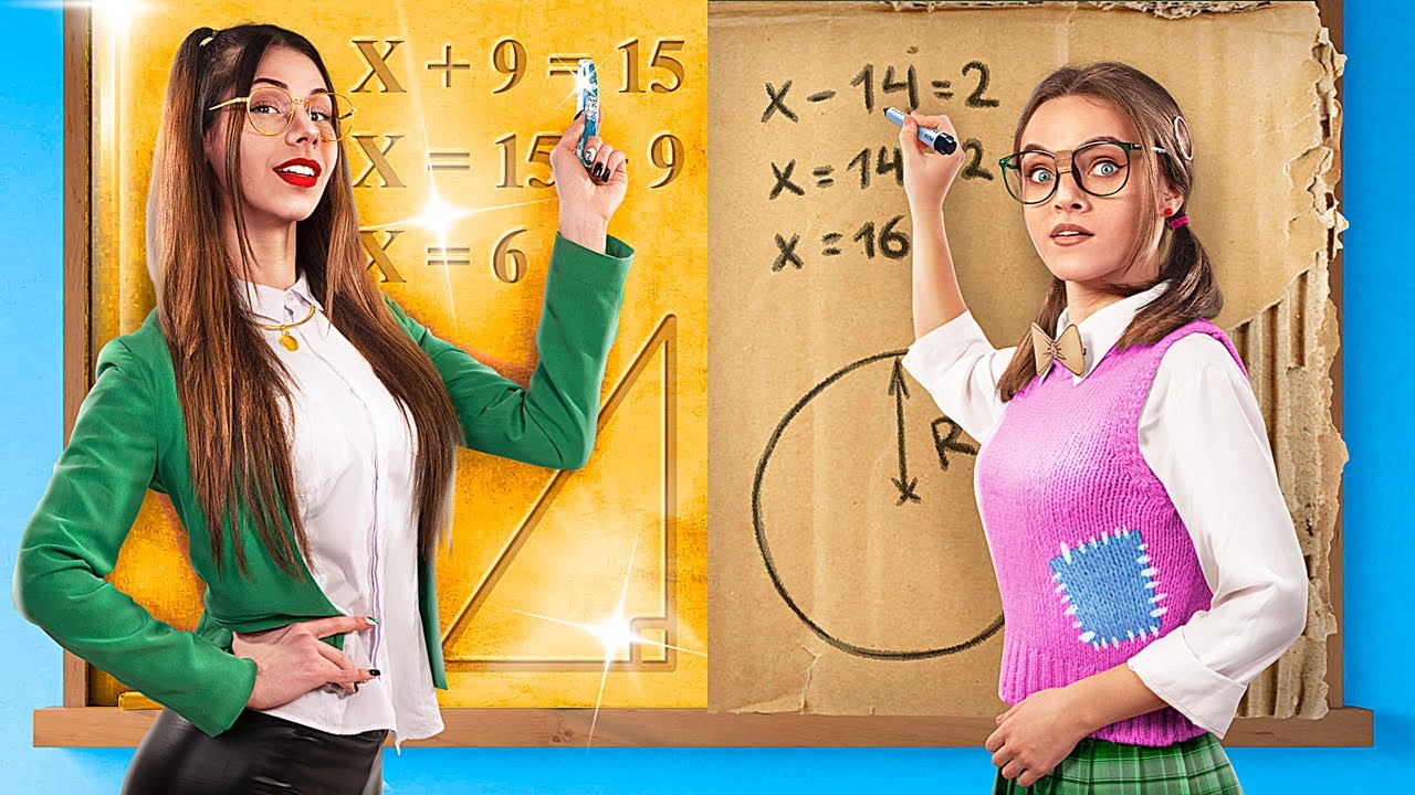 Estudiante Rico y Popular vs Estudiante Nerd y Pobre / Tipos de ...