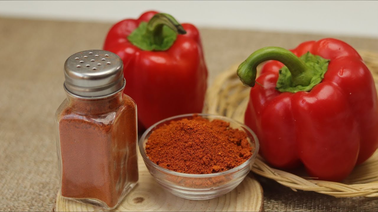 Paprika Powder Recipe│Homemade Paprika Powder │One Ingredient Recipe ...