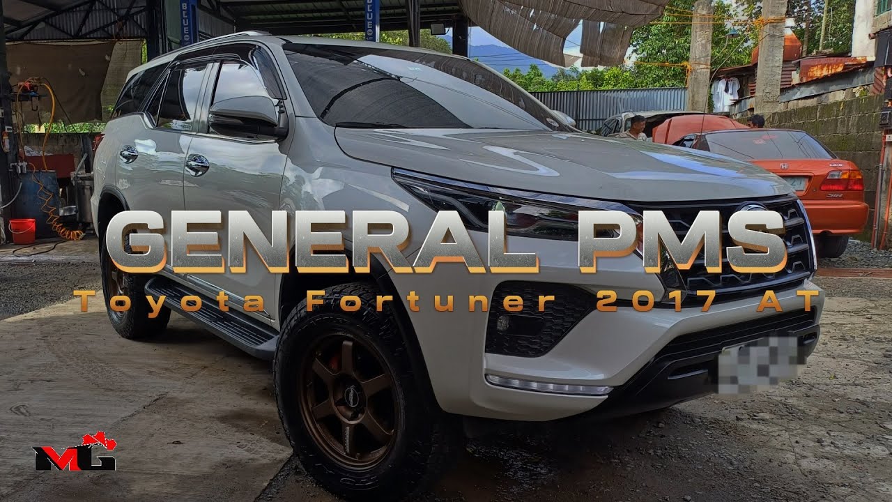 TOYOTA FORTUNER 2017 AT | GENERAL PMS by MG Autoworx - YouTube
