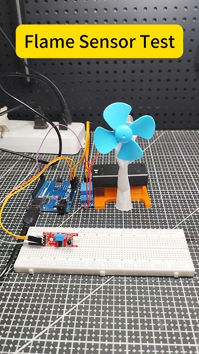 DIY Flame Sensor Test on Arduion #DIY #3dprinting #technology #arduino ...