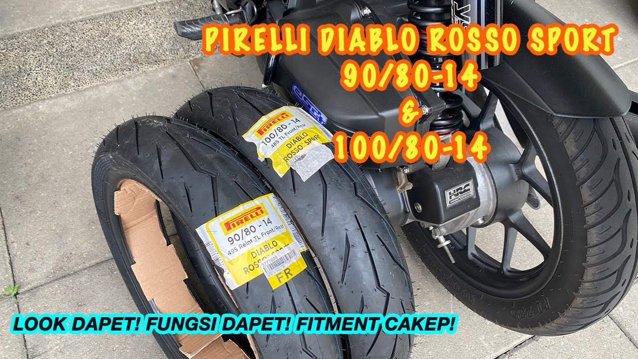 UPGRADE BAN PIRELLI DIABLO ROSSO SPORT !!! DI VARIO 125 LED OLD ...
