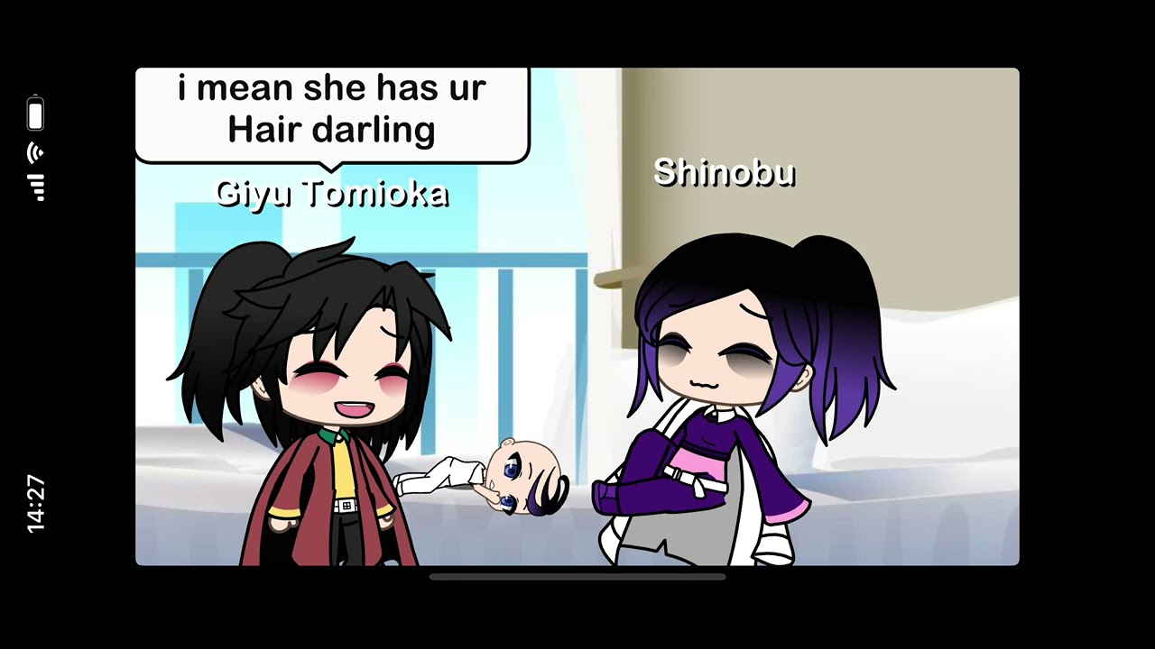 Gacha Life Demon Slayer AU | Ep 1 The Daughter Of Giyu Tomioka And ...