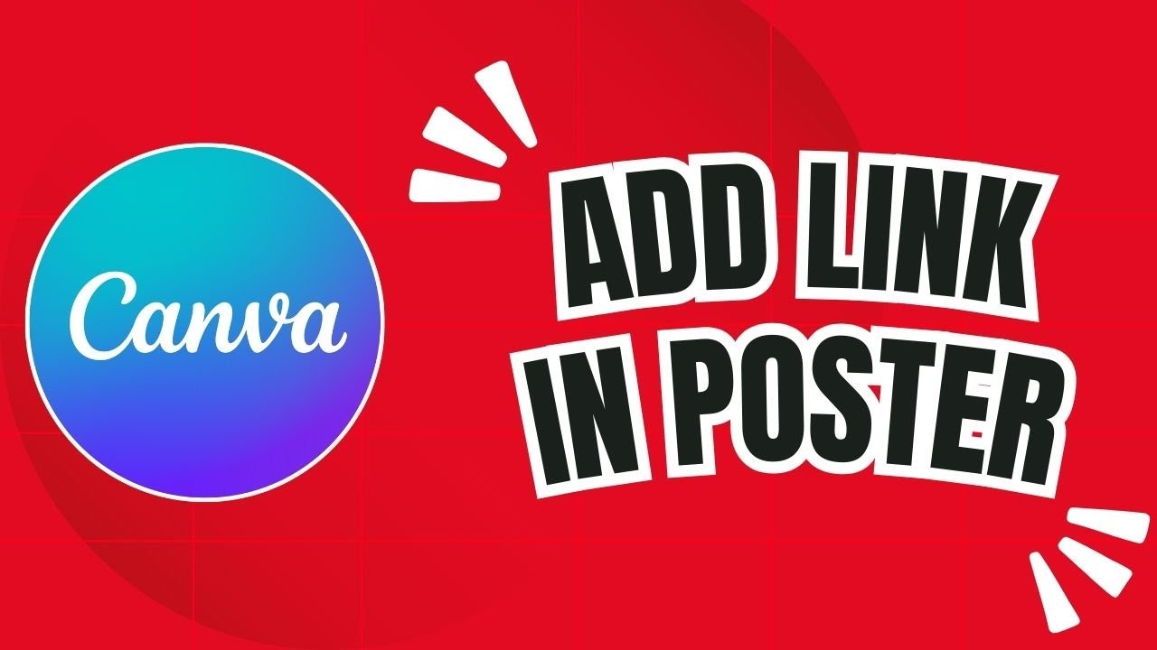 How to Add Clickable Links to Canva Posters (For Digital Use!) - YouTube
