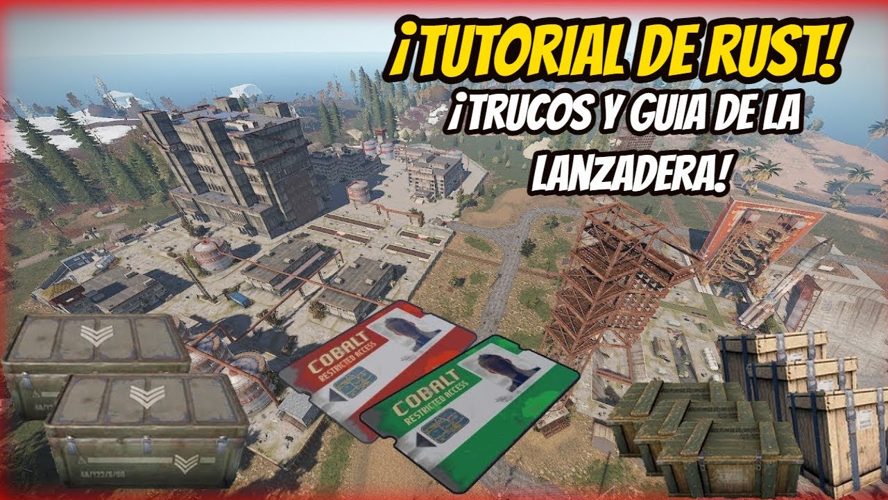 Guia de Rust 2022🚀 ¡Tutorial de la Lanzadera! 👌Guía de monumentos RUST👌 ...