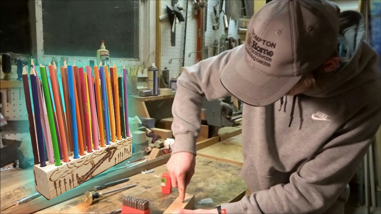 Pencil Crayon Desk Jockey - YouTube