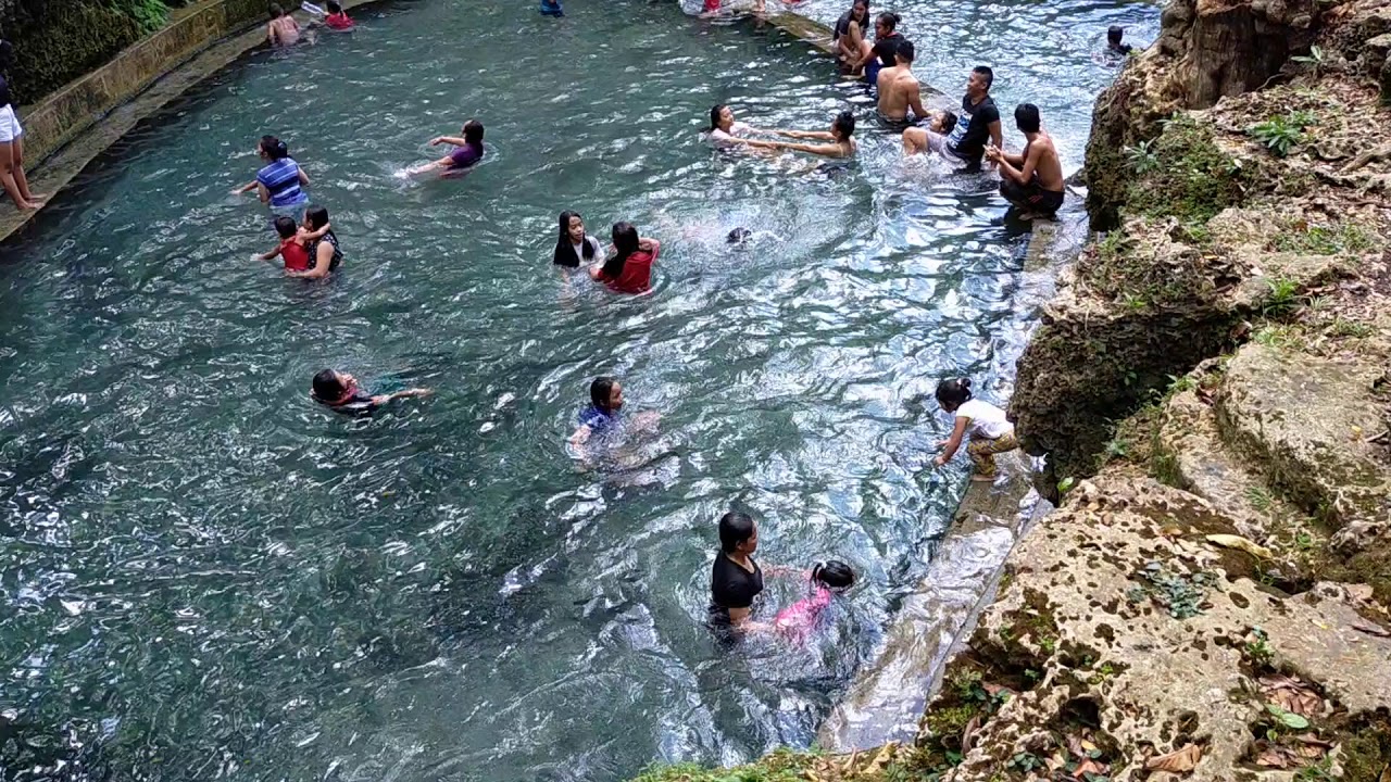 Swimming at Mabinay Spring(1) - YouTube