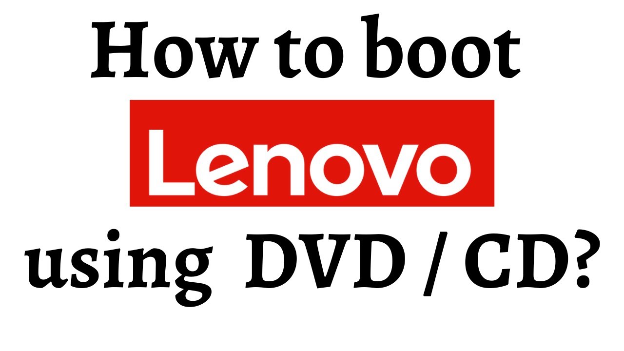 How to boot using DVD/CD in Lenovo G50 ? - YouTube