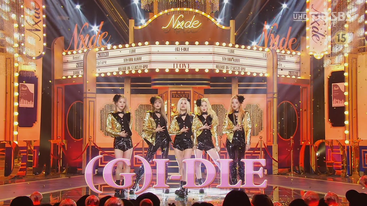 (G)I-DLE ((여자)아이들) - Nxde (누드) Comeback Stage Mix 무대모음 교차편집 - YouTube