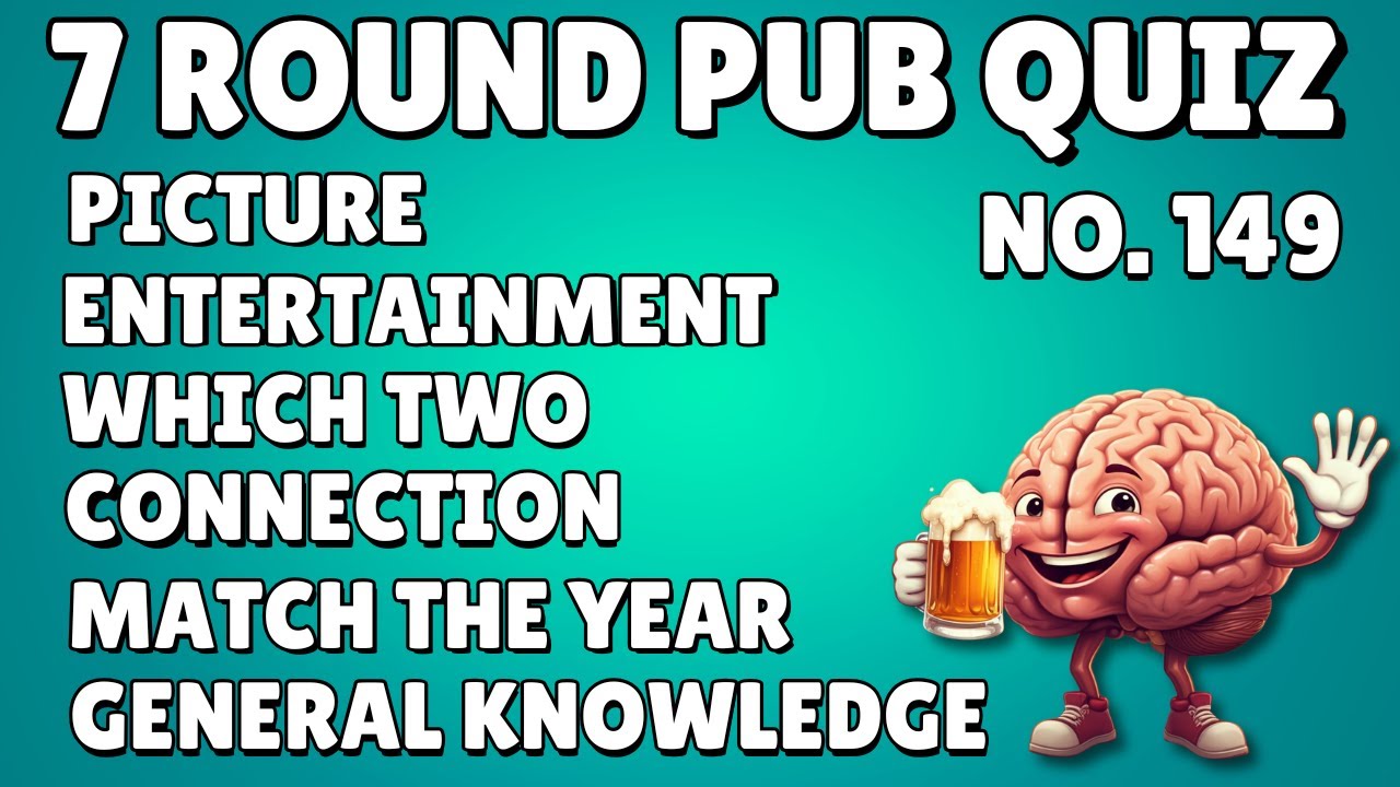 Pub Quiz: Picture Round, Entertainment, Which Two, Connection, Match ...