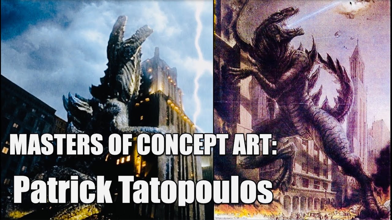 Patrick Tatopoulos: Amazing Concept Artist for Godzilla (1998), Snyder ...