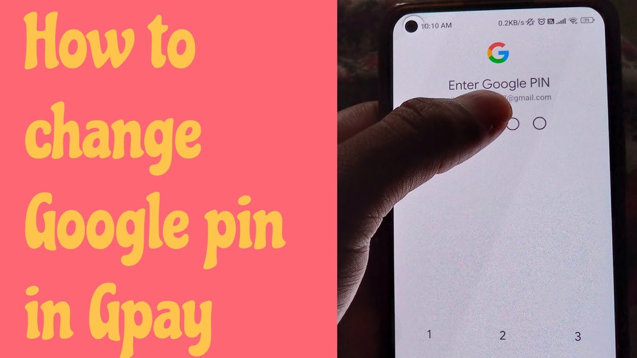 How to change google pay pin | Google pay lock password change kaise ...