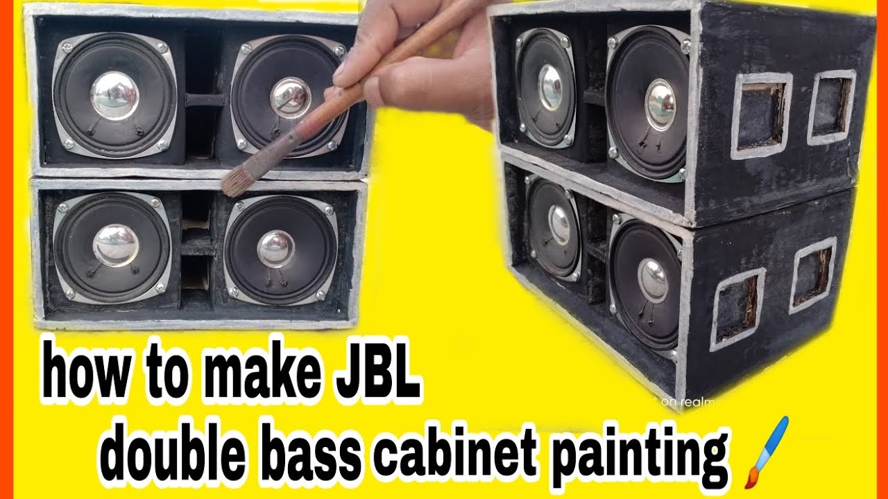 how to make dj box cabinet painting (dj box cabinet painting keise kare ...