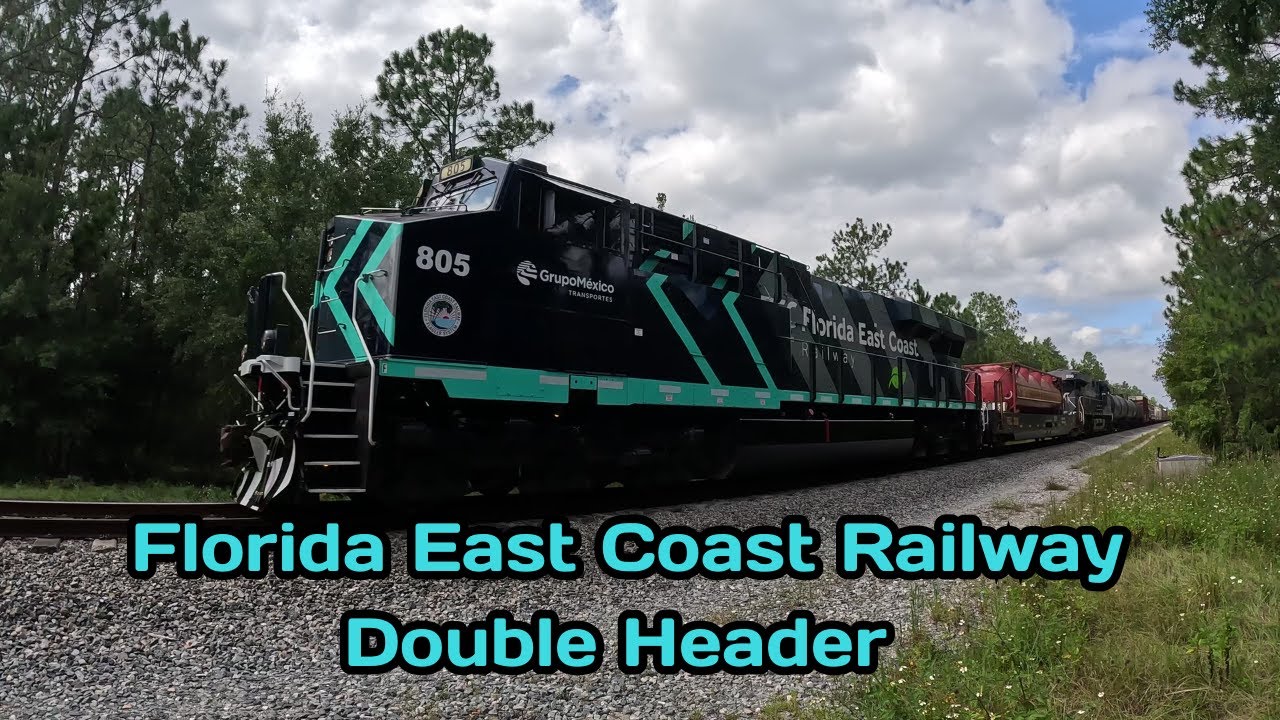 Florida East Coast Railway | Trains 905 and 105 | Flagler County ...