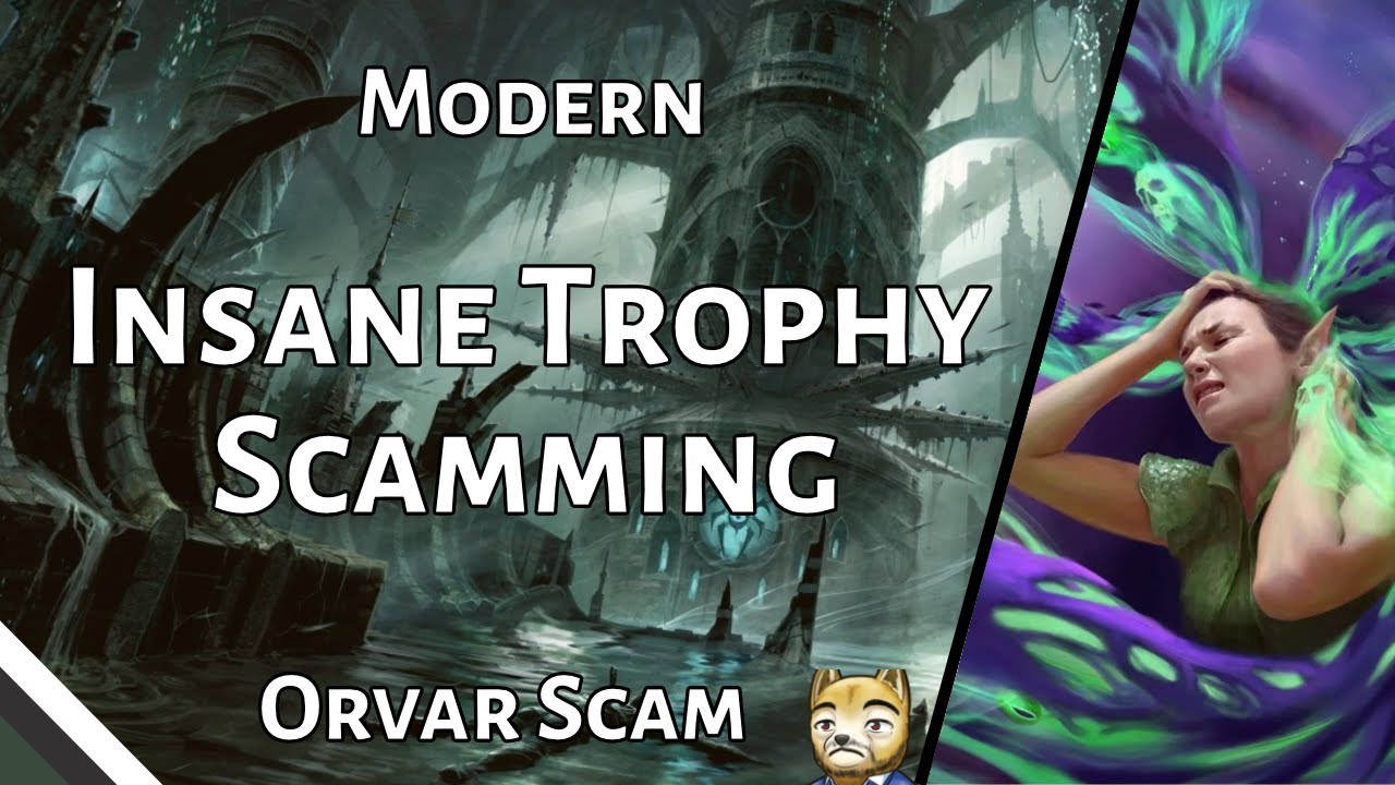 Insane Trophy Scamming | Orvar Scam | MTG Modern | MTGO - YouTube