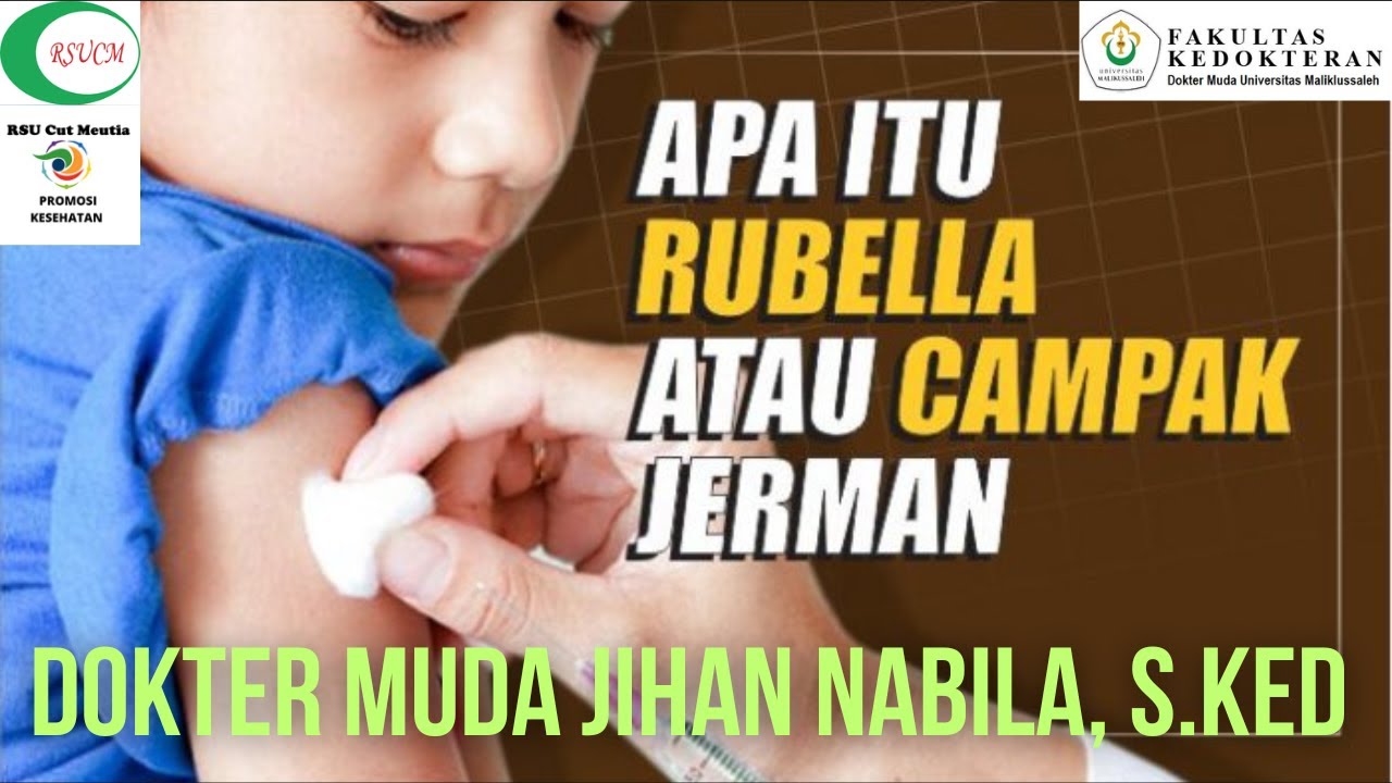 Rubella (Campak Jerman) - YouTube