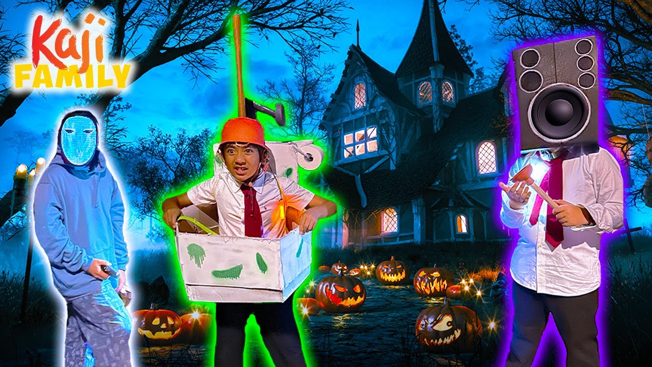 Ryan's FIRST DIY Halloween Costume! - YouTube