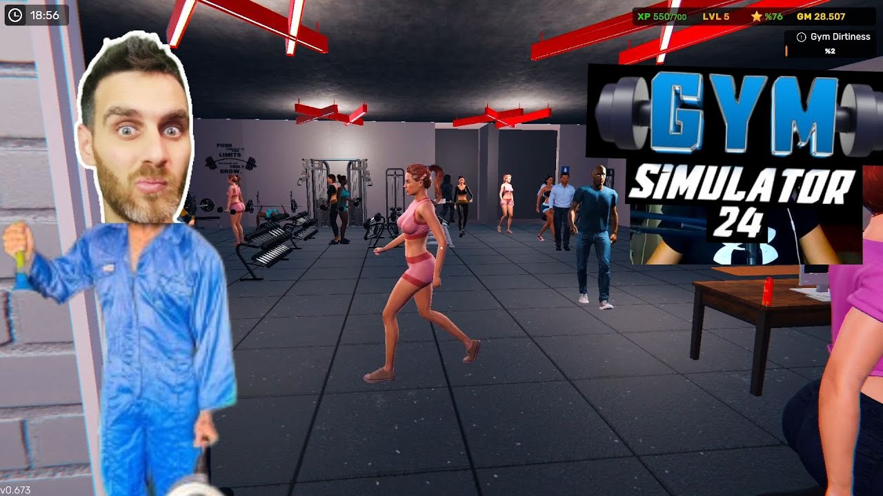 ΠΩΣ ΓΕΜΙΣΑ ΤΟ ΓΥΜΝΑΣΤΗΡΙΟ ΜΟΥ ΜΕ ΚΟΣΜΟ ΣΤΟ GYM SIMULATOR 24 PART 2 ...