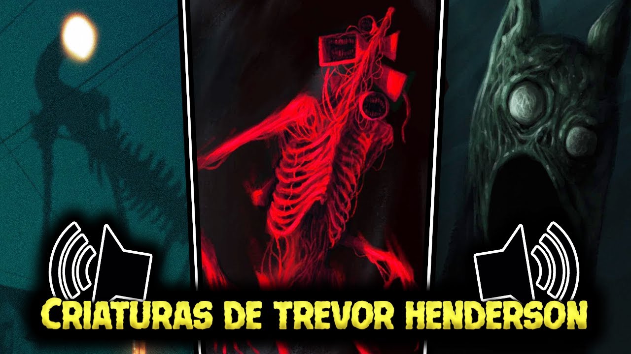 Voces y sonidos de las criaturas de Trevor Henderson | Murderous Siren ...