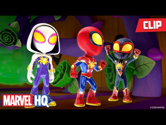 Spider-Man's Valentine's Day Surprise 💘🌹😲 | Spidey and His Amazing ...