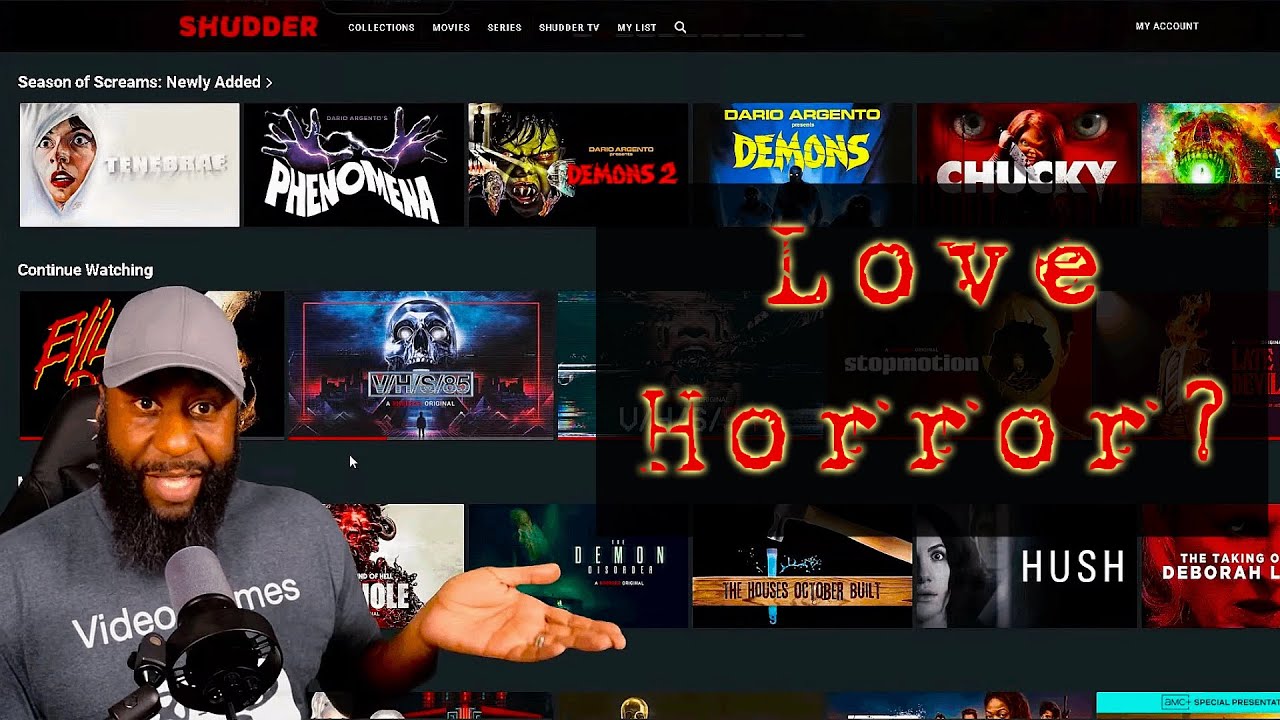 Let's Talk About Shudder | Quick Horror Streaming Service Review - YouTube
